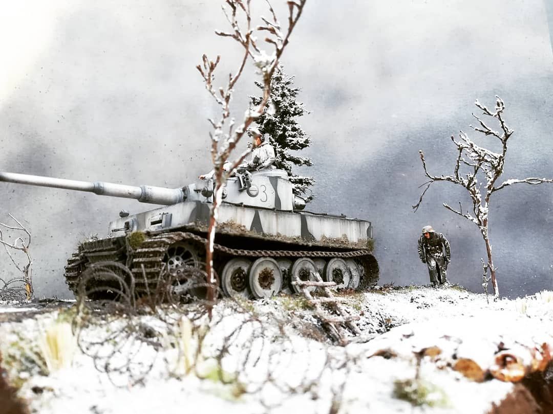 Panzerkampfwagen VI Tiger – frühe Version 1942 - Modellbau von Mario ...